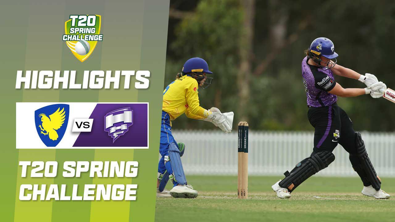 ACT Meteors v Hobart Hurricanes | T20 Spring Challenge