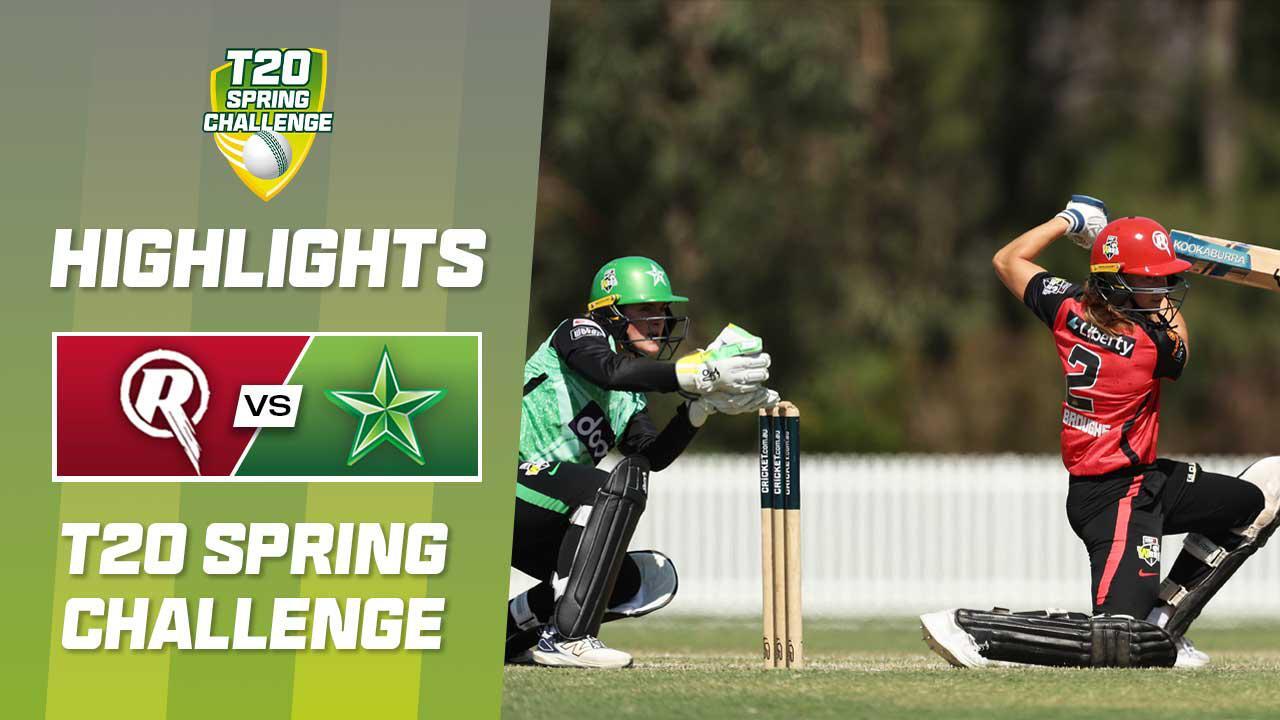 Melbourne Renegades v Melbourne Stars | T20 Spring Challenge