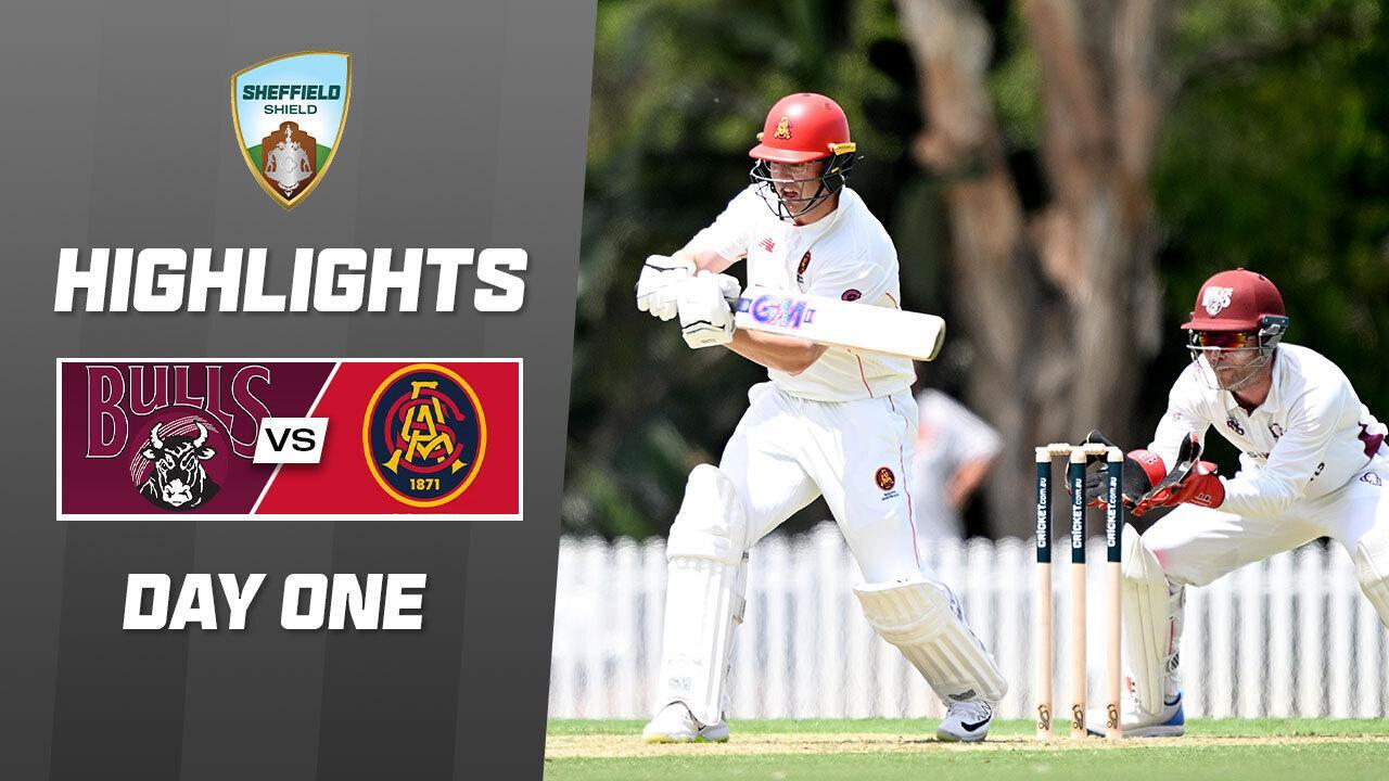 Queensland v South Australia | Sheffield Shield | Day 1