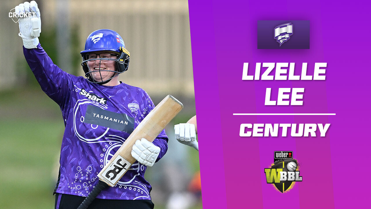 Lee becomes first player to hit back-to-back WBBL centuries