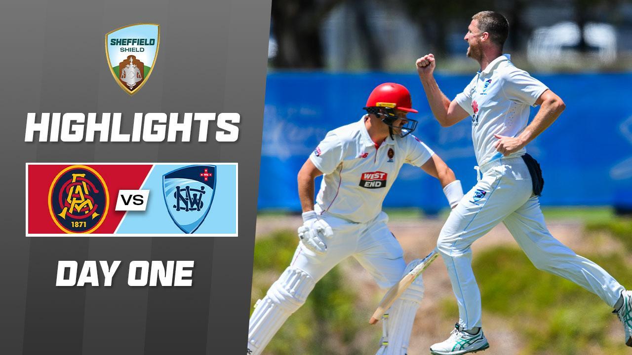 South Australia v New South Wales | Sheffield Shield | Day 1