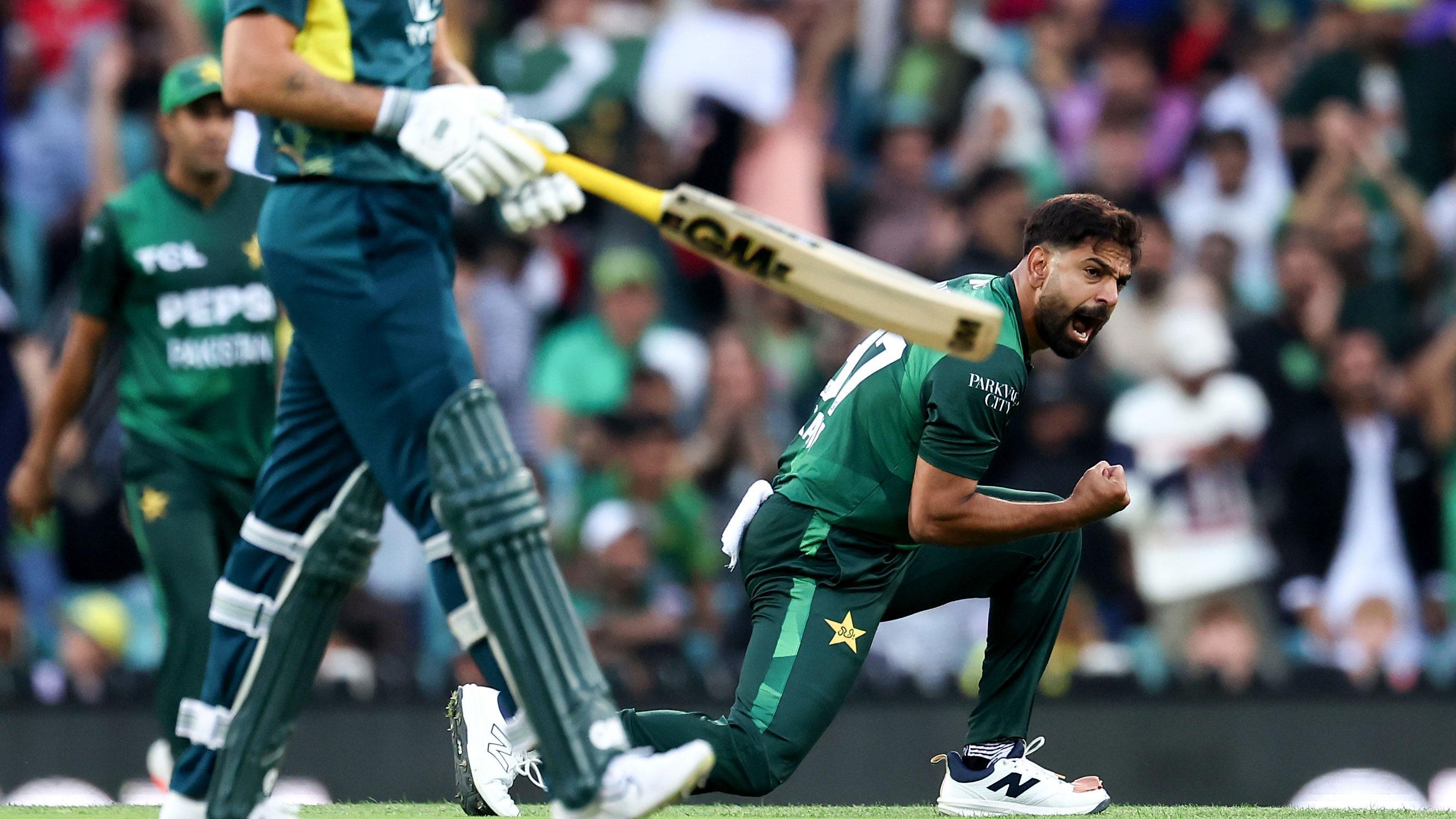 Rauf fires up Pakistan, SCG crowd with fiery first over