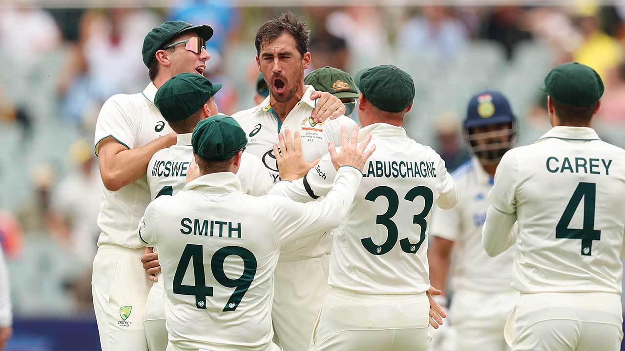 Pink-ball king Starc strikes on Test's first ball