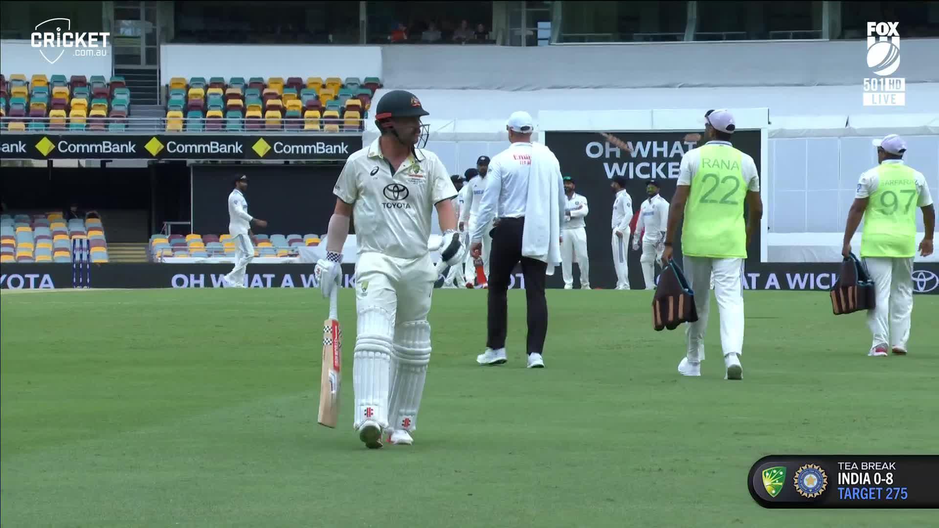 Concerns for sore Head during second innings