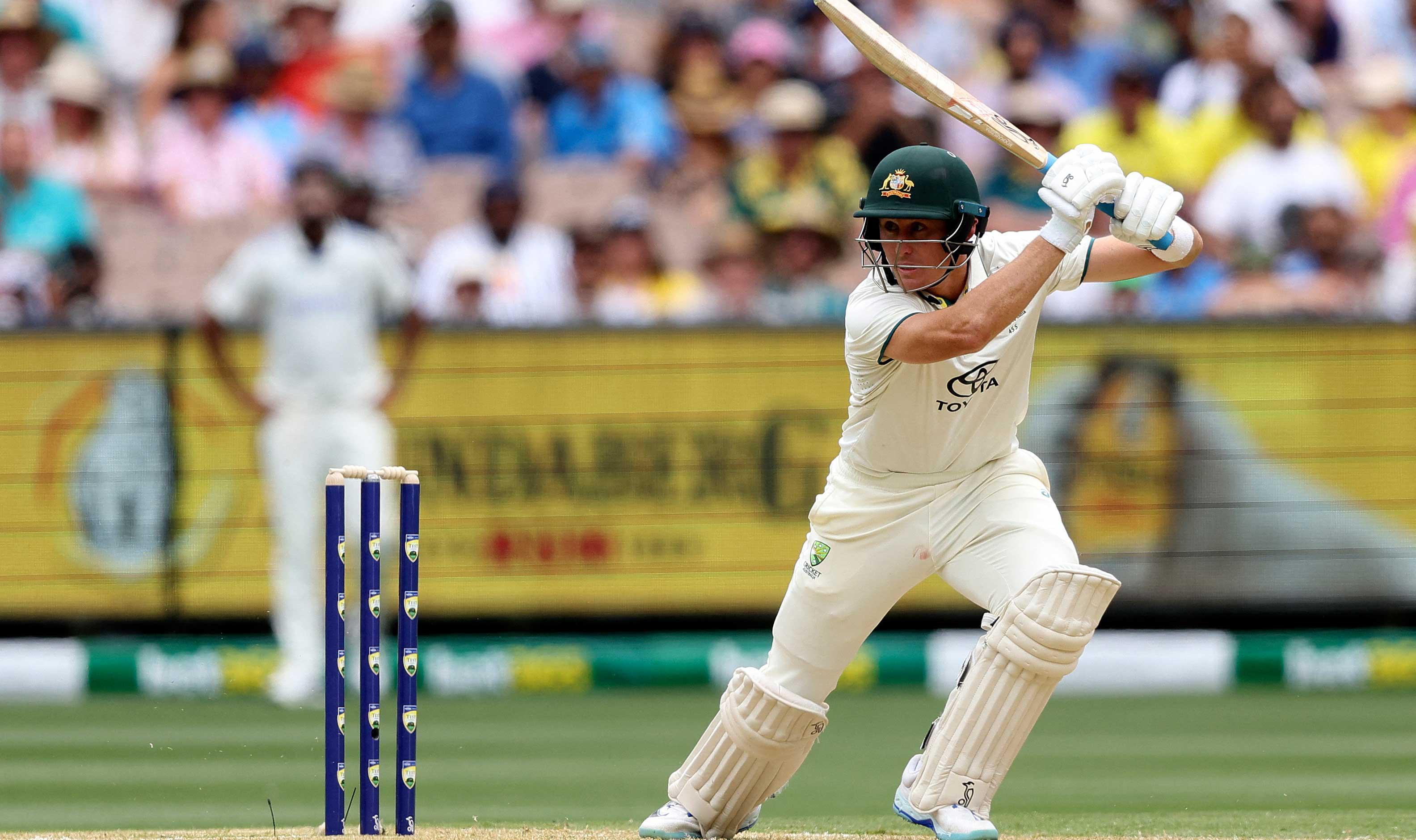 Marnus finds form with composed half-century