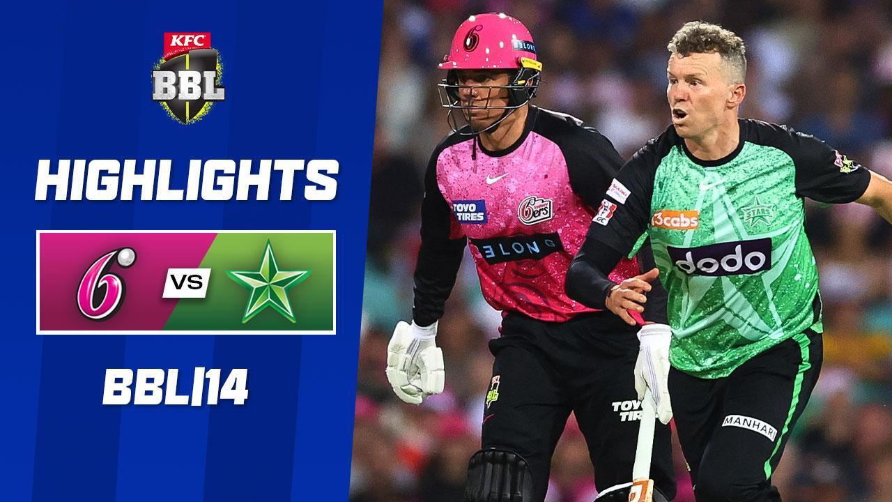 Sydney Sixers v Melbourne Stars | BBL|14
