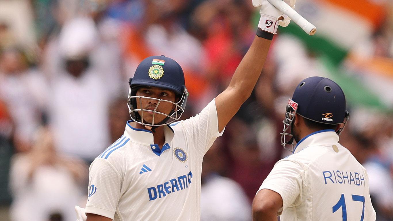 Gallant Jaiswal makes Aussies work with day five fifty