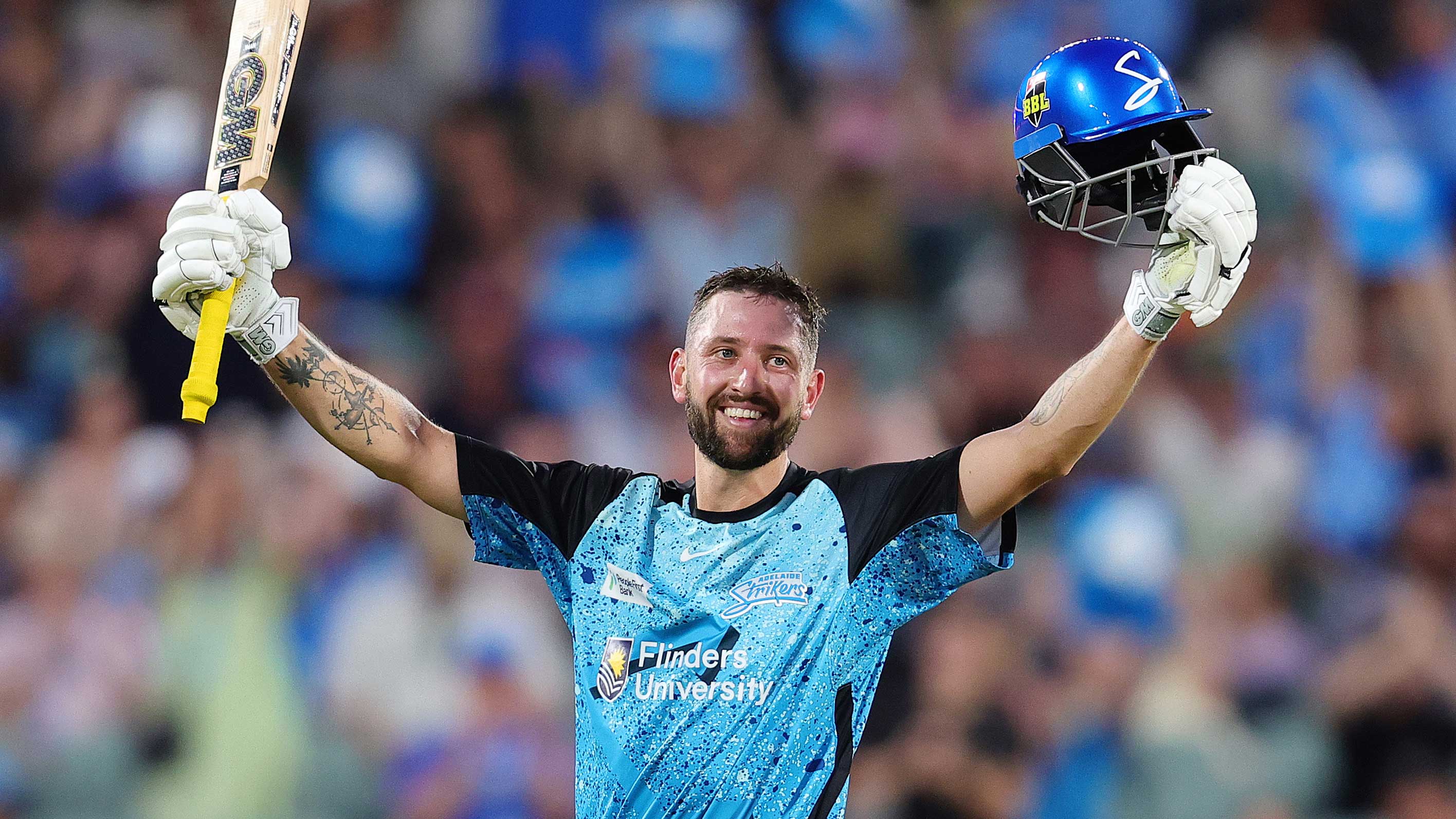 Short's record-breaking century helps Strikers thrash Heat | cricket.com.au
