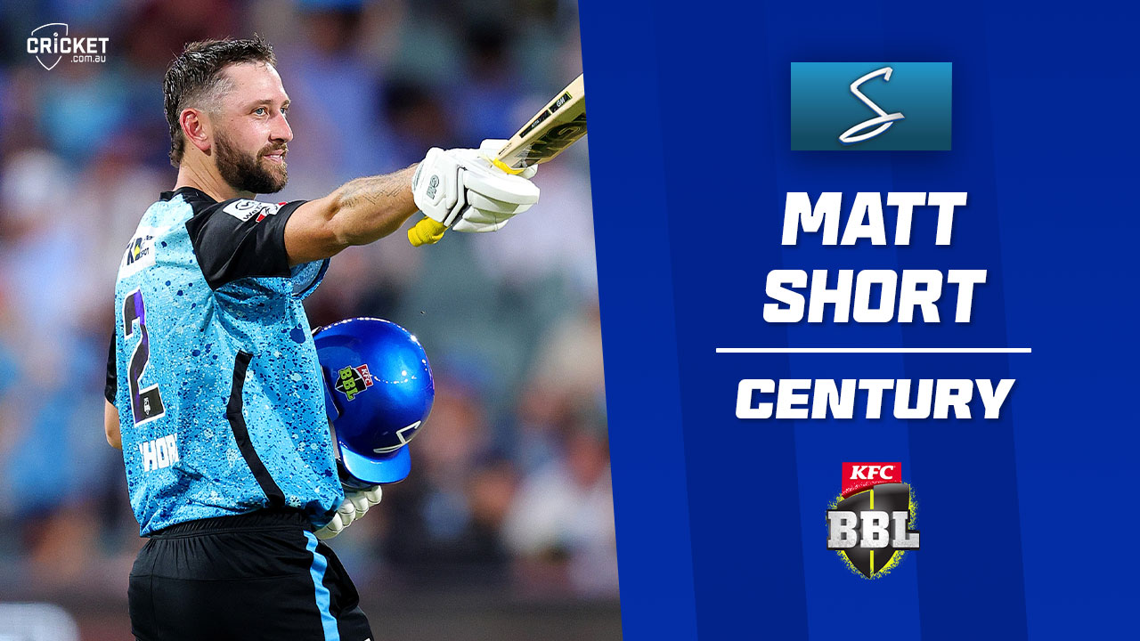 Captain Short leads Strikers to 250 with record-breaking century