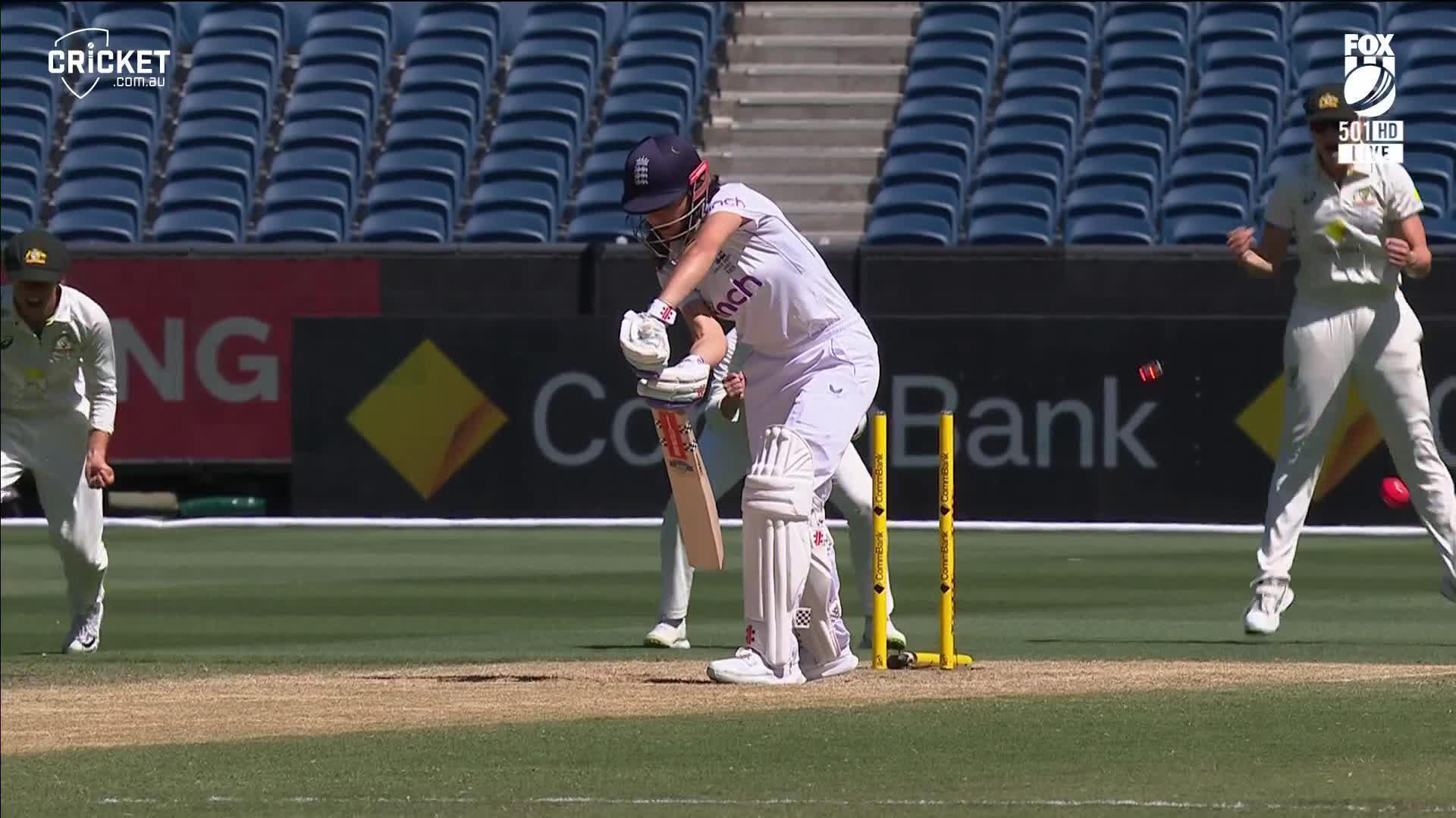 Brown's beauty makes mess of Bouchier's stumps