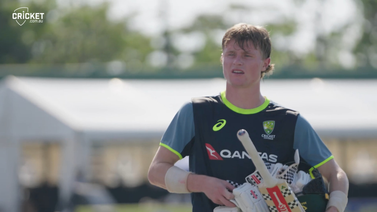 Sneak Peake: U19 young gun's brush with Aussie Test side