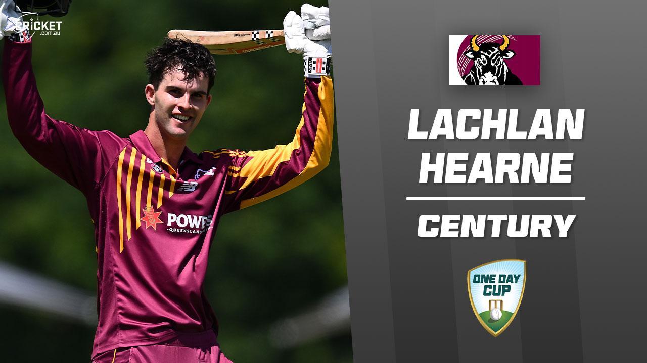 Hearne notice: Bull smashes seven sixes in breakthrough ton