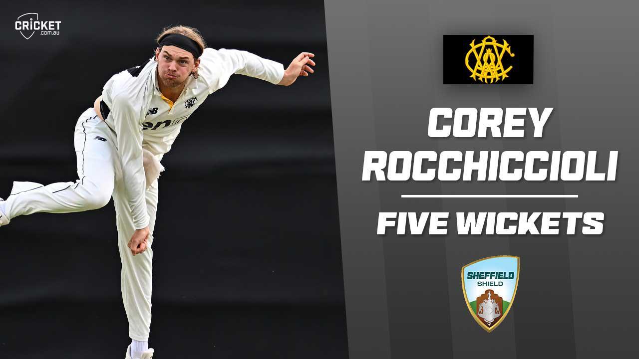 Rocchiccioli gets five in final session fiesta