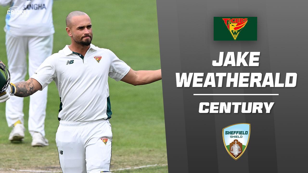 Weatherald's golden summer continues with third century