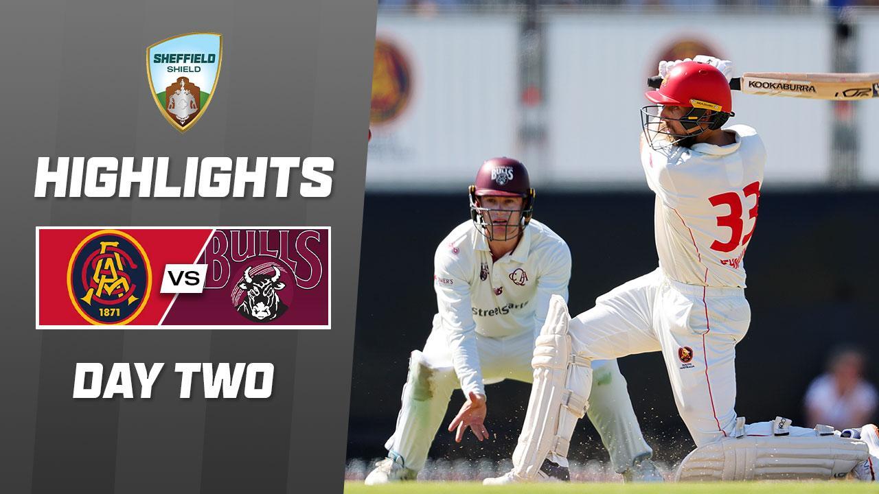 South Australia v Queensland | Sheffield Shield Final | Day 2