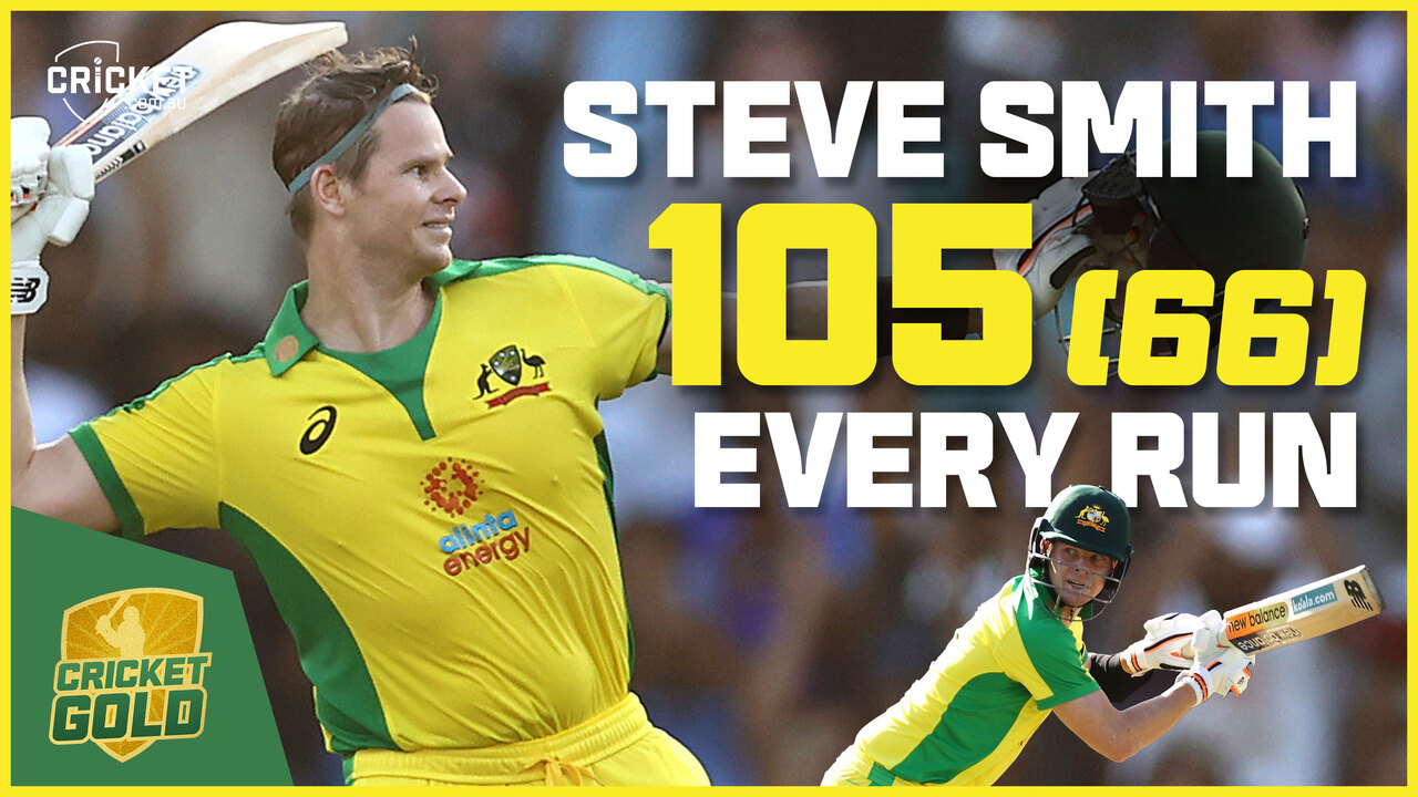 Every run: Smith smokes India in rapid SCG ton