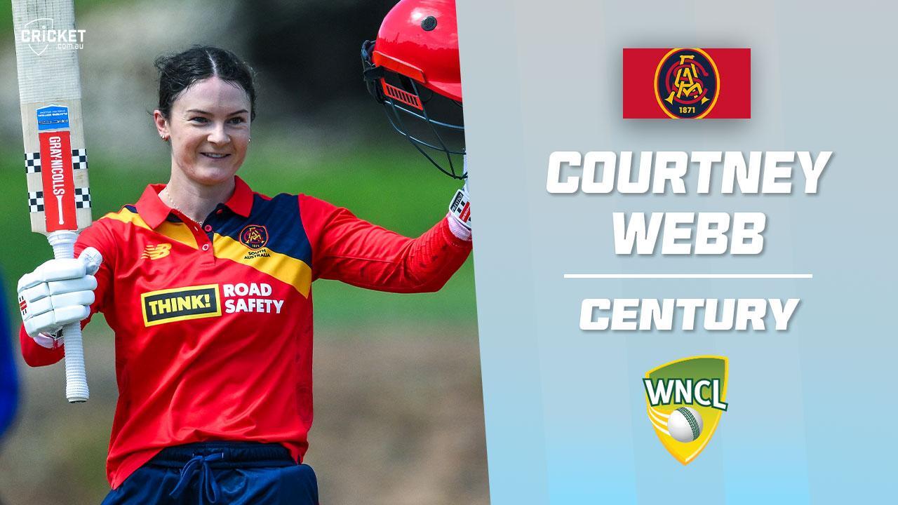 Webb crashes 78-ball ton in career-high knock