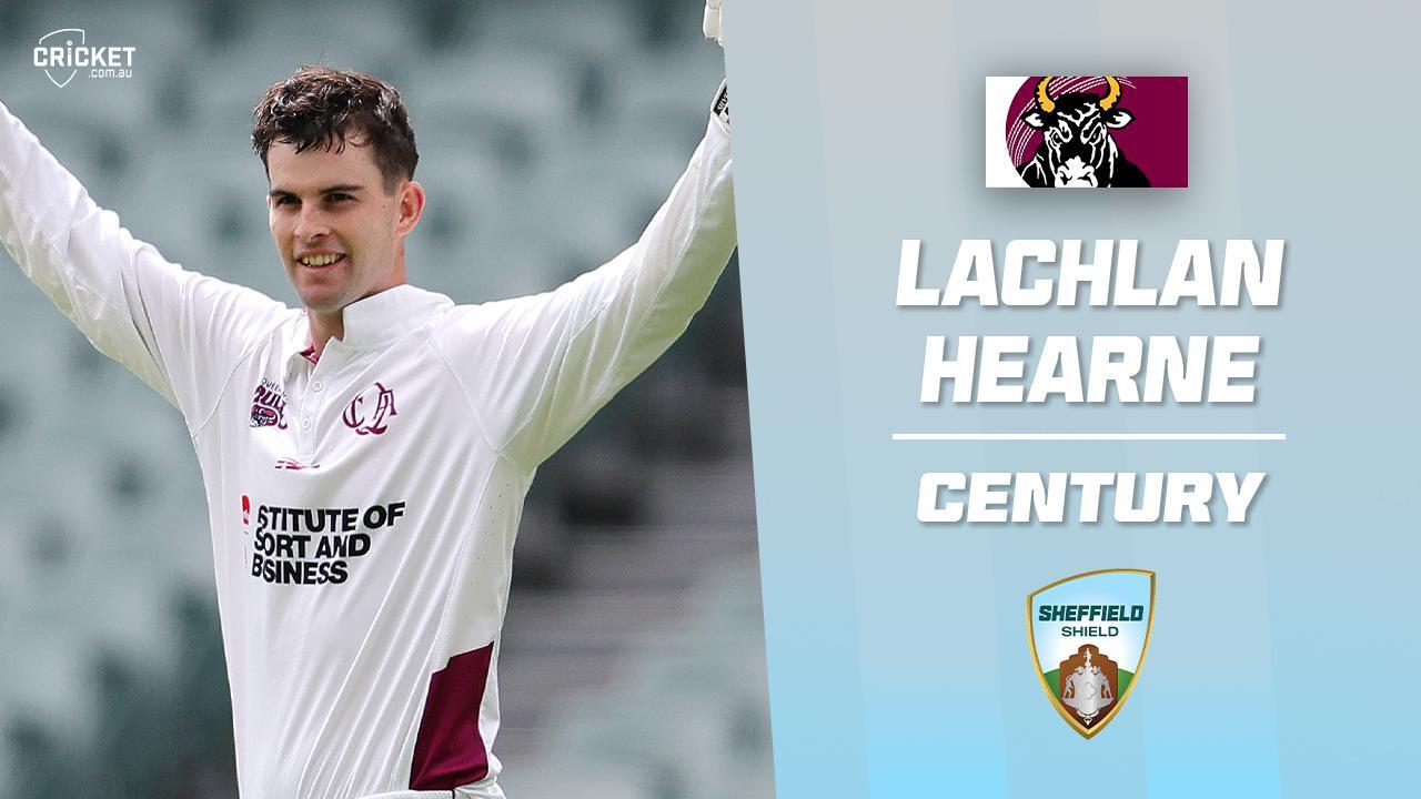 Hearne pulls his way to maiden first-class ton