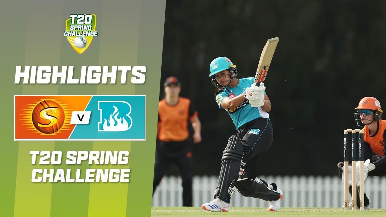 Perth Scorchers v Brisbane Heat | T20 Spring Challenge
