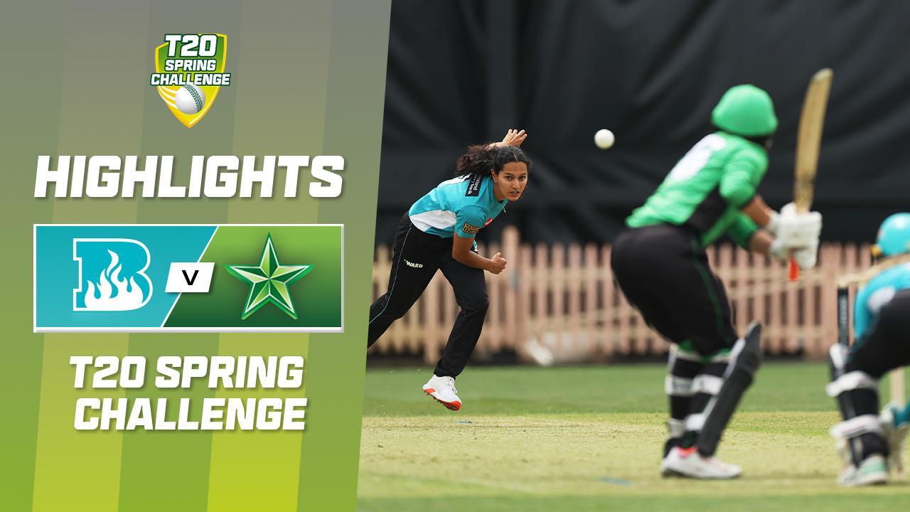 Brisbane Heat v Melbourne Stars | T20 Spring Challenge