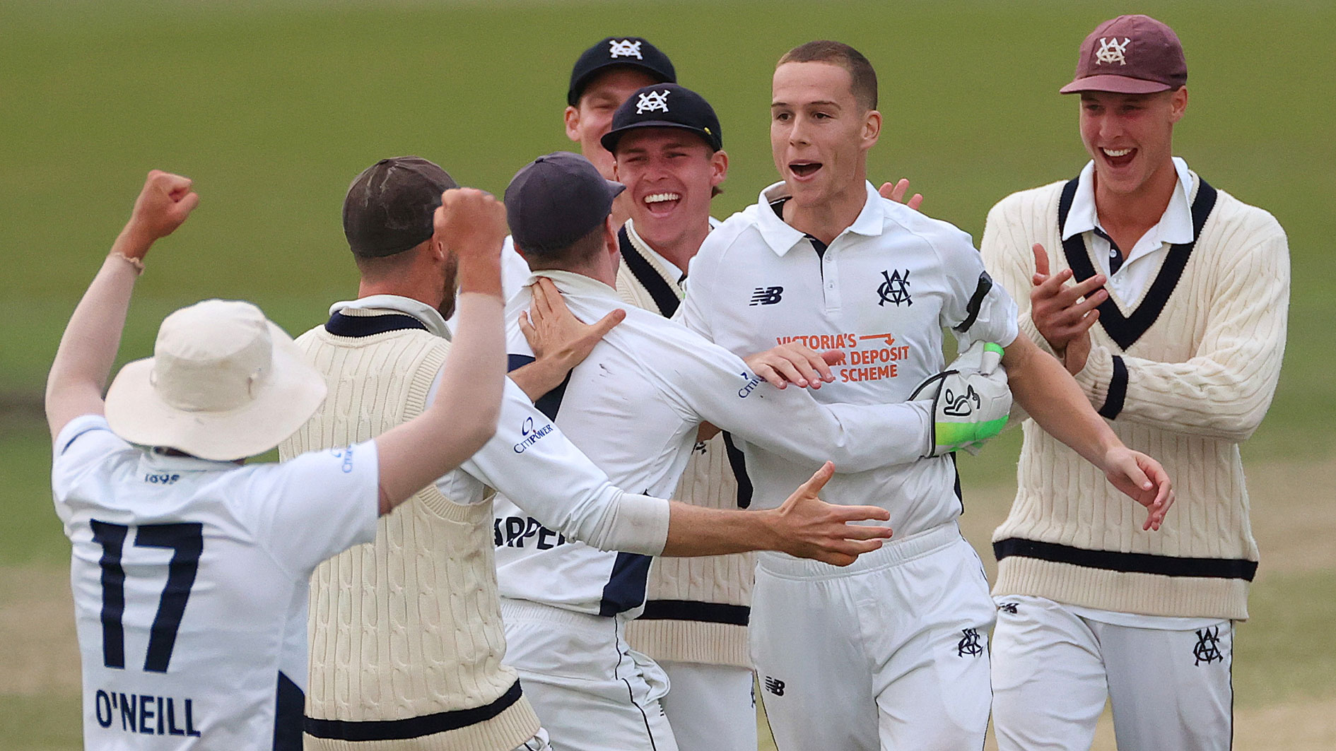 Webster misses out as O'Neill's four keeps undefeated Vics on top ...