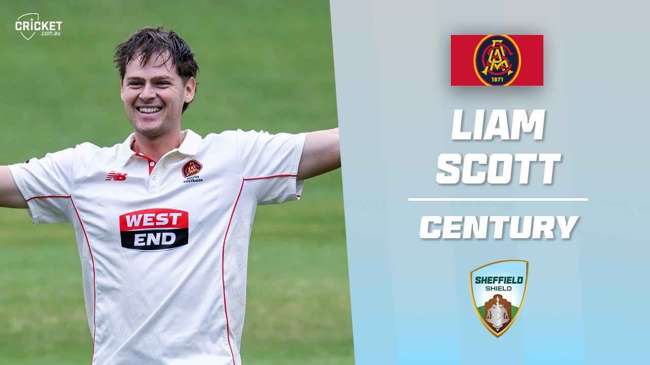 Liam Scott notches maiden Shield ton for SA