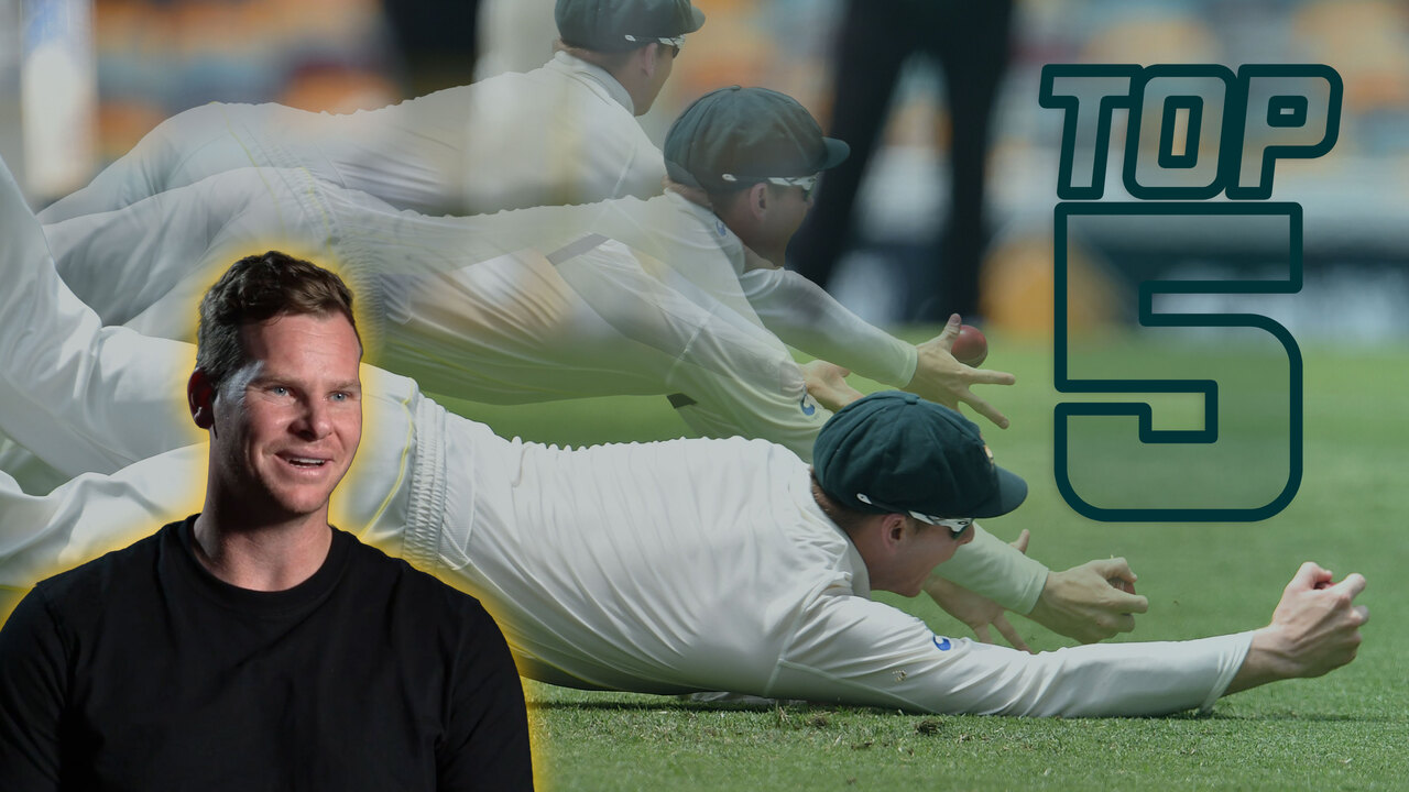 Spectacular Smith ranks his best catches of his Test career