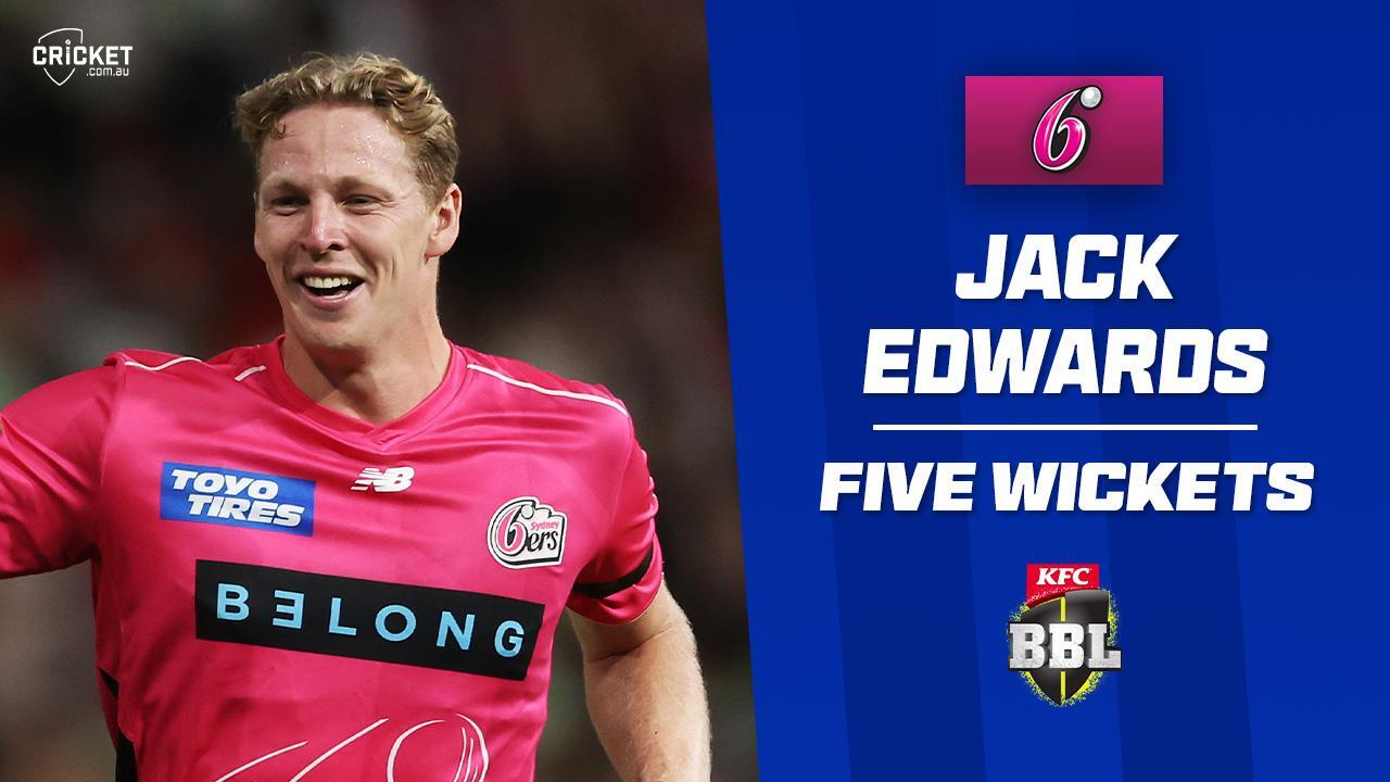 Jack Edwards seals Sydney Smash with 5-wickets