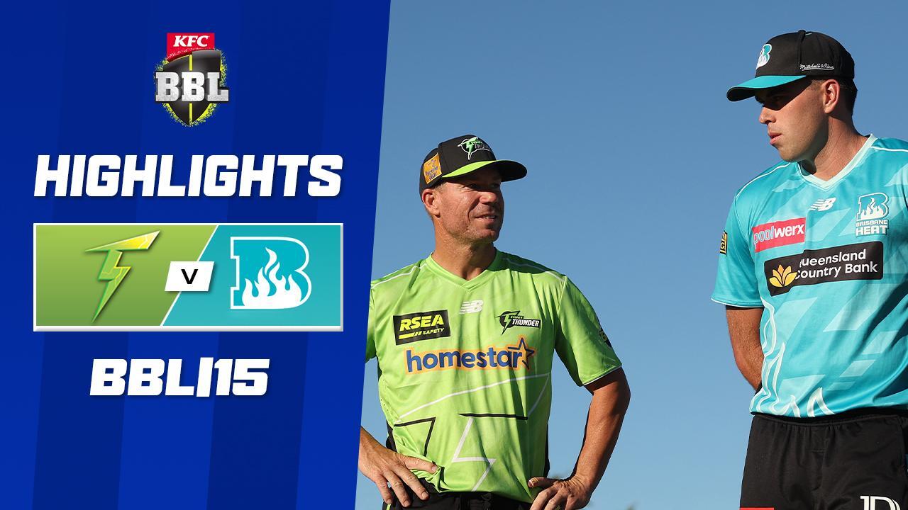 Sydney Thunder v Brisbane Heat | BBL|15