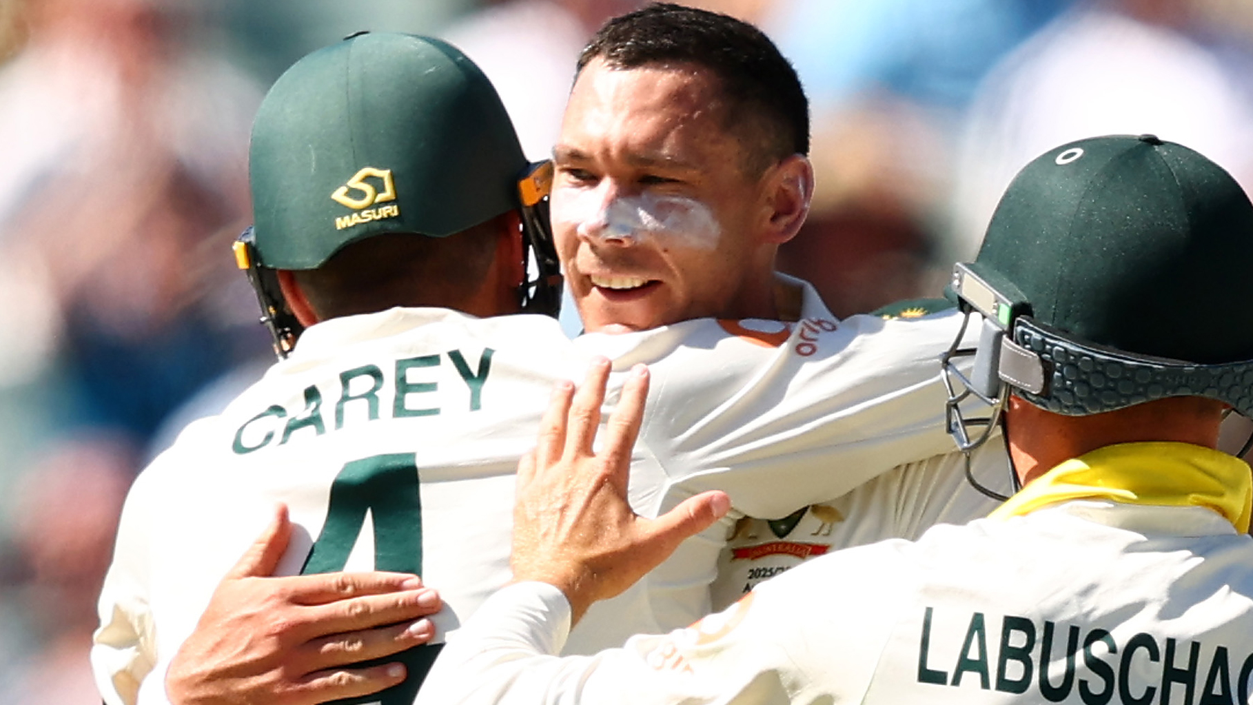 Boland's Bazball redemption aided by faith in Carey | cricket.com.au