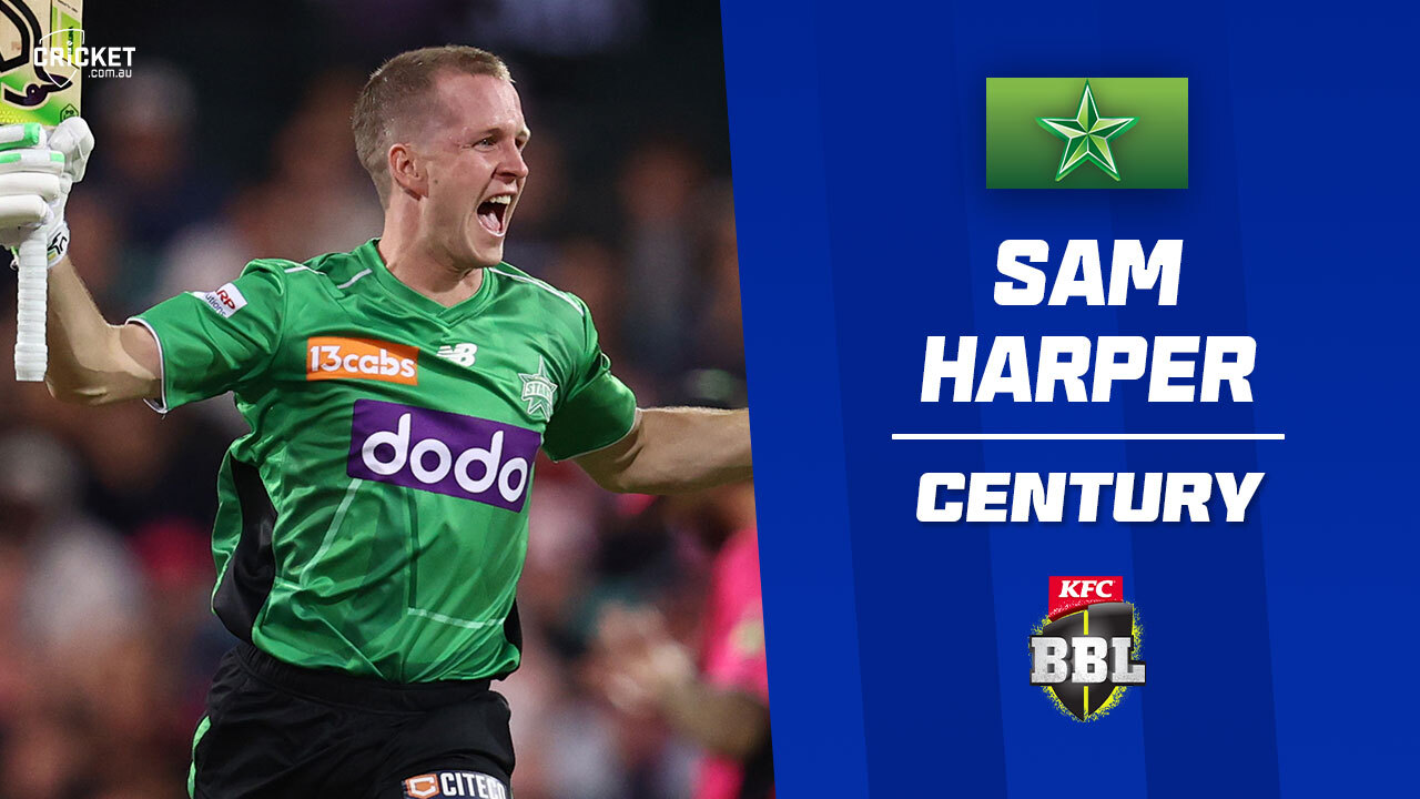 Harper notches maiden ton in Boxing Day bonanza