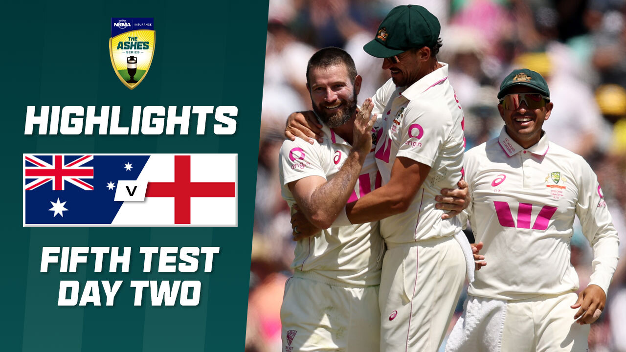 Australia v England | Fifth Ashes Test | Day Two