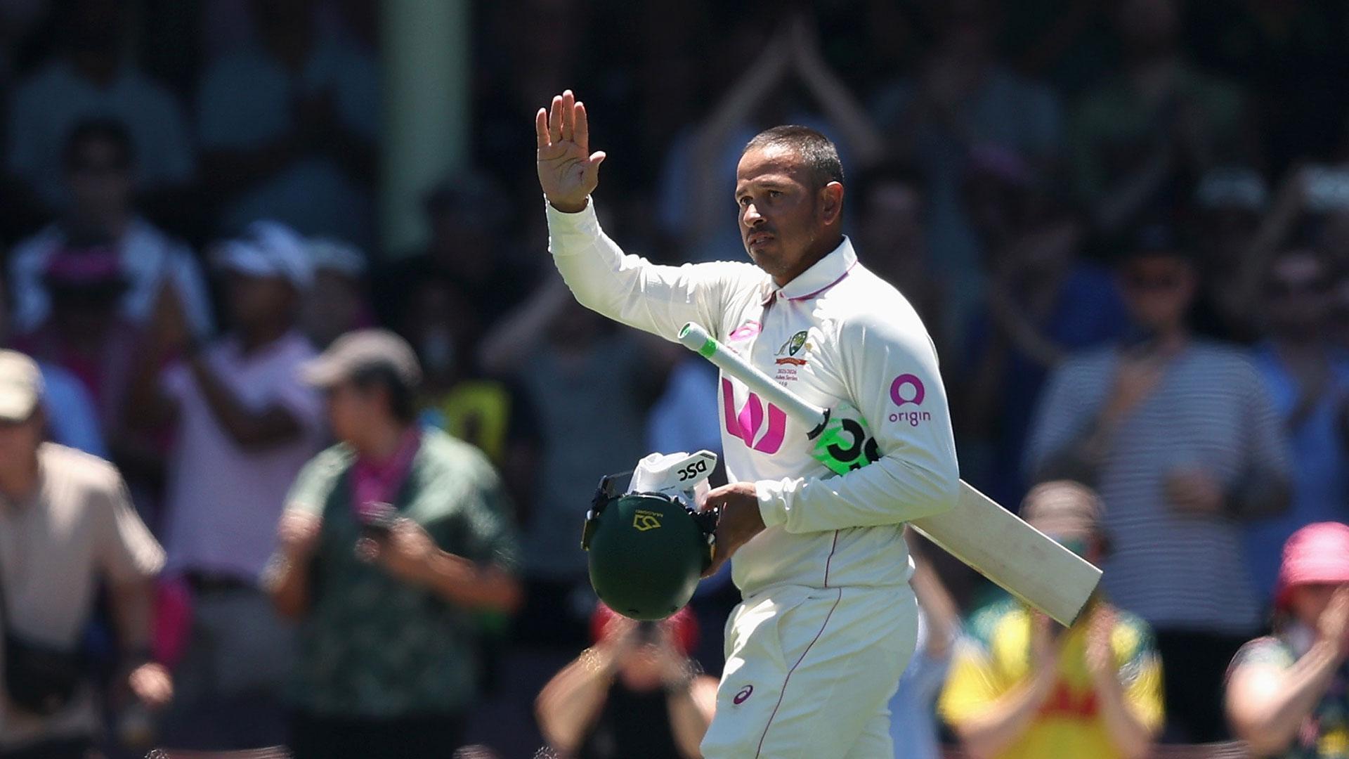 Khawaja's farewells Test cricket with final innings