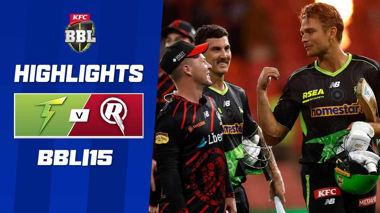 Sydney Thunder v Melbourne Renegades | BBL|15