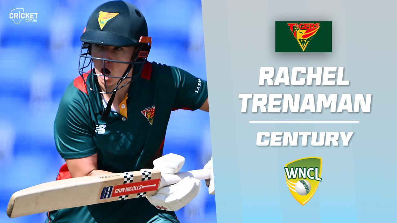 Rachel Trenaman's second century of the WNCL season