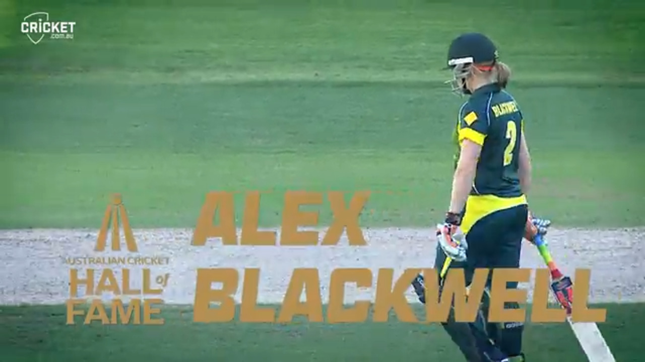 World Cup winning skipper Alex Blackwell enters Hall of Fame