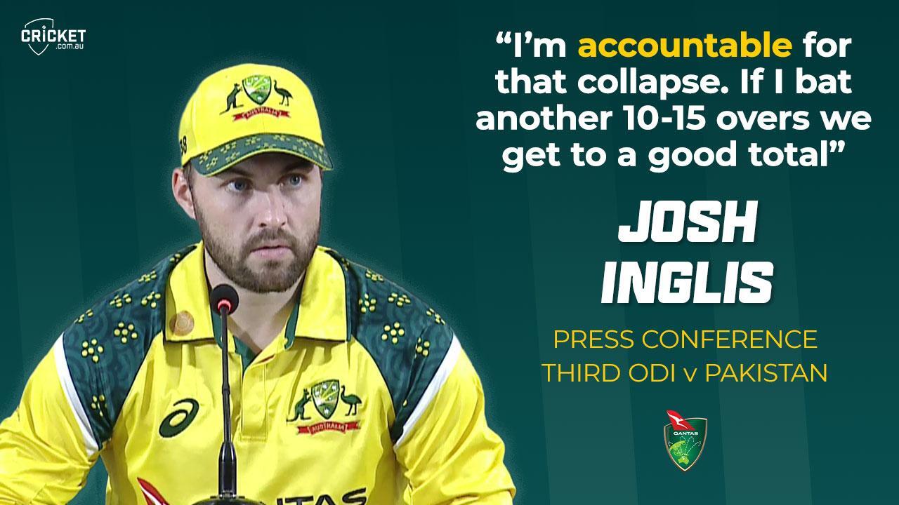 Inglis lauds bowling fightback after collapse